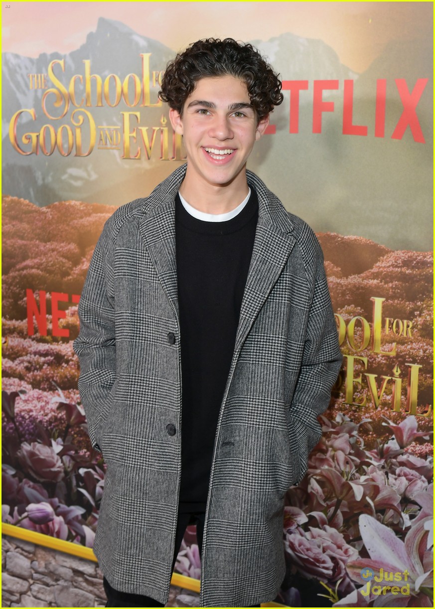 Corbin Bleu & Luke Mullen Support Sofia Wylie at 'School For Good & Evil' Premiere | Photo ...