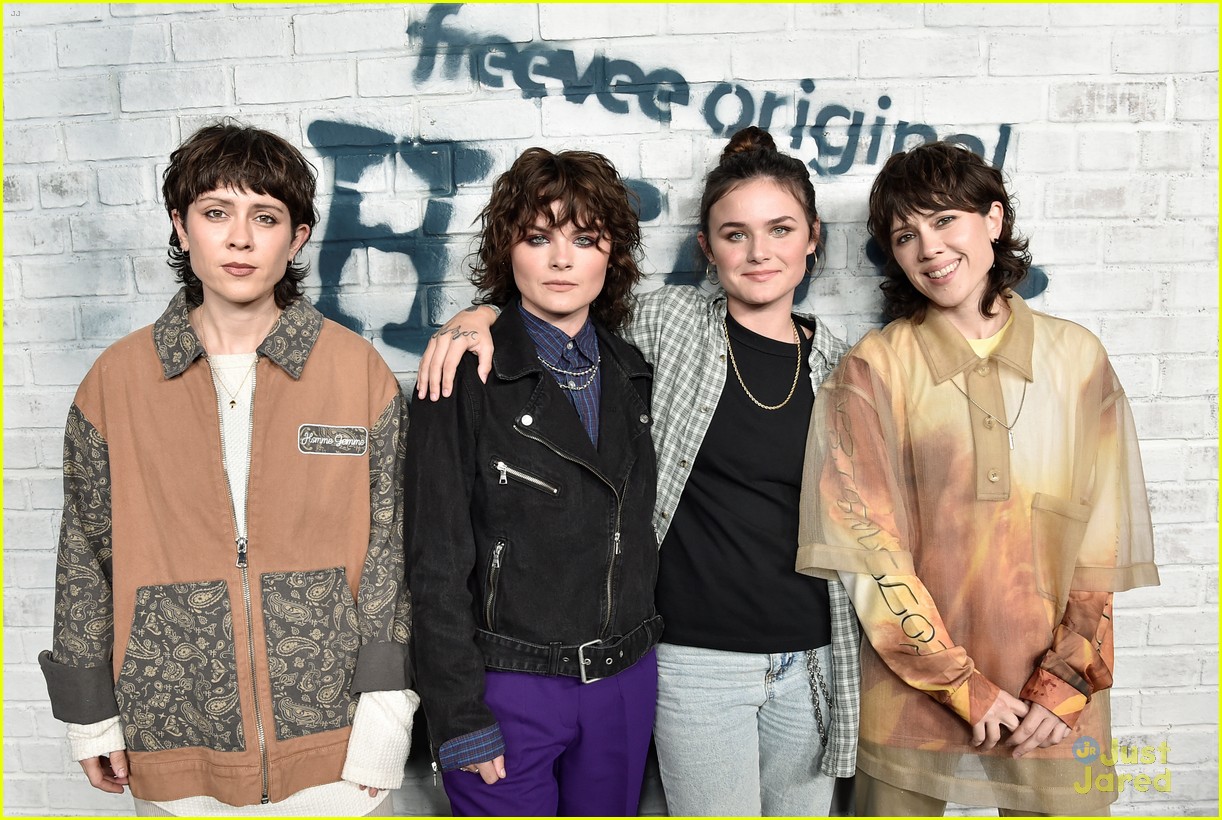 Railey & Seazynn Gilliland Join Tegan & Sara at 'High School' Premiere ...