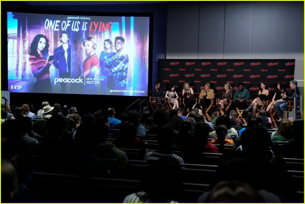 The Cast of 'One of Us Is Lying' Talk Season 2 at New York Comic Con ...