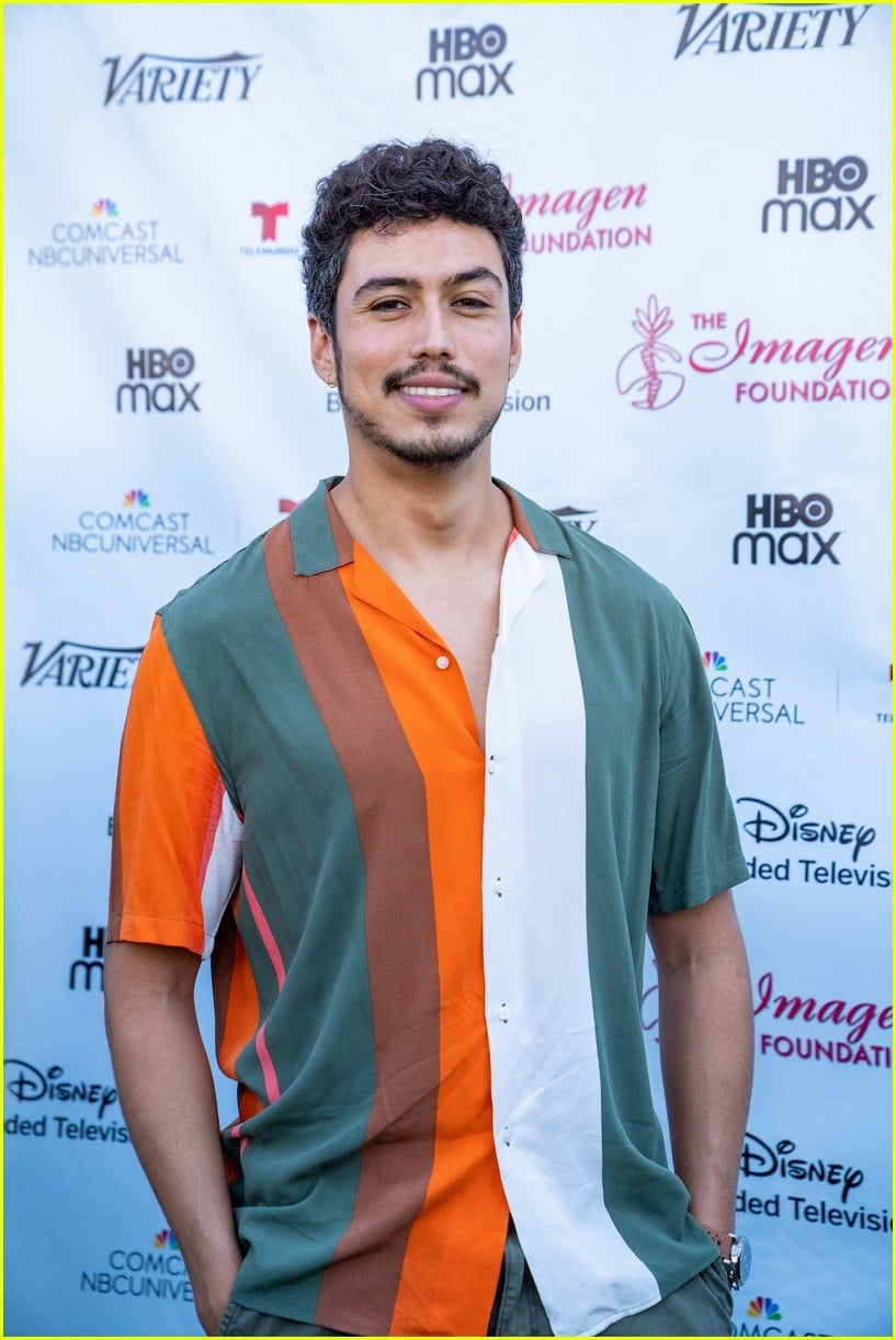 Michael Cimino & 'Love, Victor' Win at Imagen Awards 2022 | Photo ...