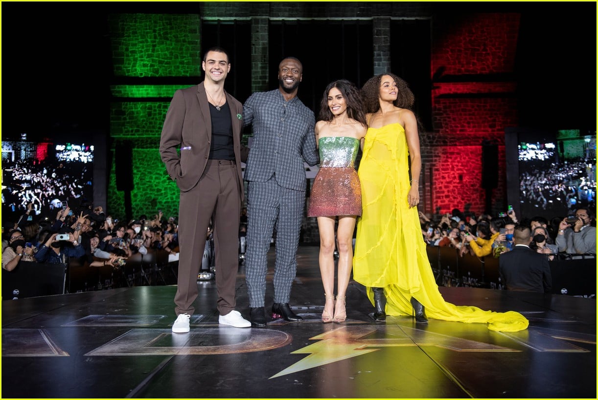 Noah Centineo, Quintessa Swindell & More Kick Off 'Black Adam' Press ...