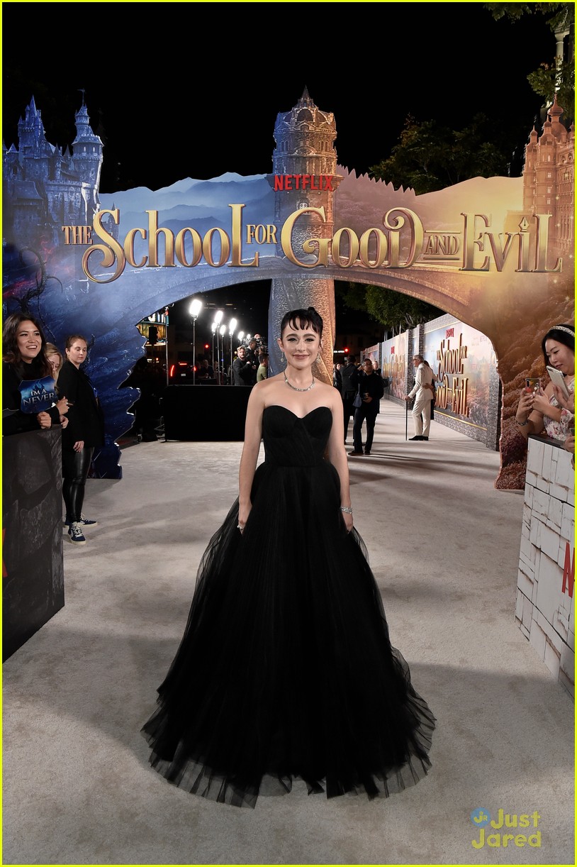 Sofia Wylie, Sophia Anne Caruso & More Step Out for 'The School for Good & Evil' LA Premiere ...