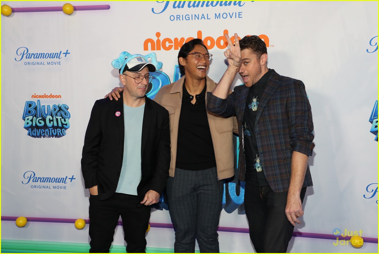 Steve Burns, Josh Dela Cruz & Dominic Patton Attend 'Blue's Big City ...