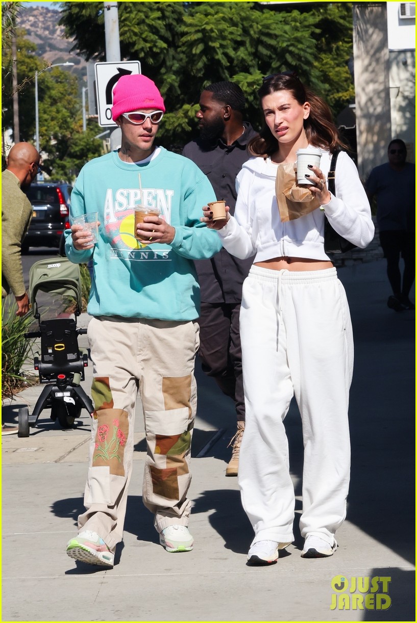 Hailey & Justin Bieber Head Out For Coffee Before a Night on the Town ...
