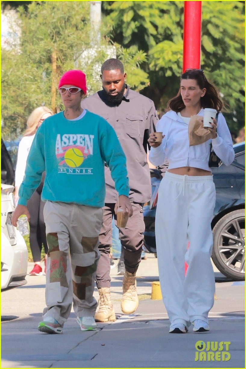 Hailey & Justin Bieber Head Out For Coffee Before a Night on the Town ...