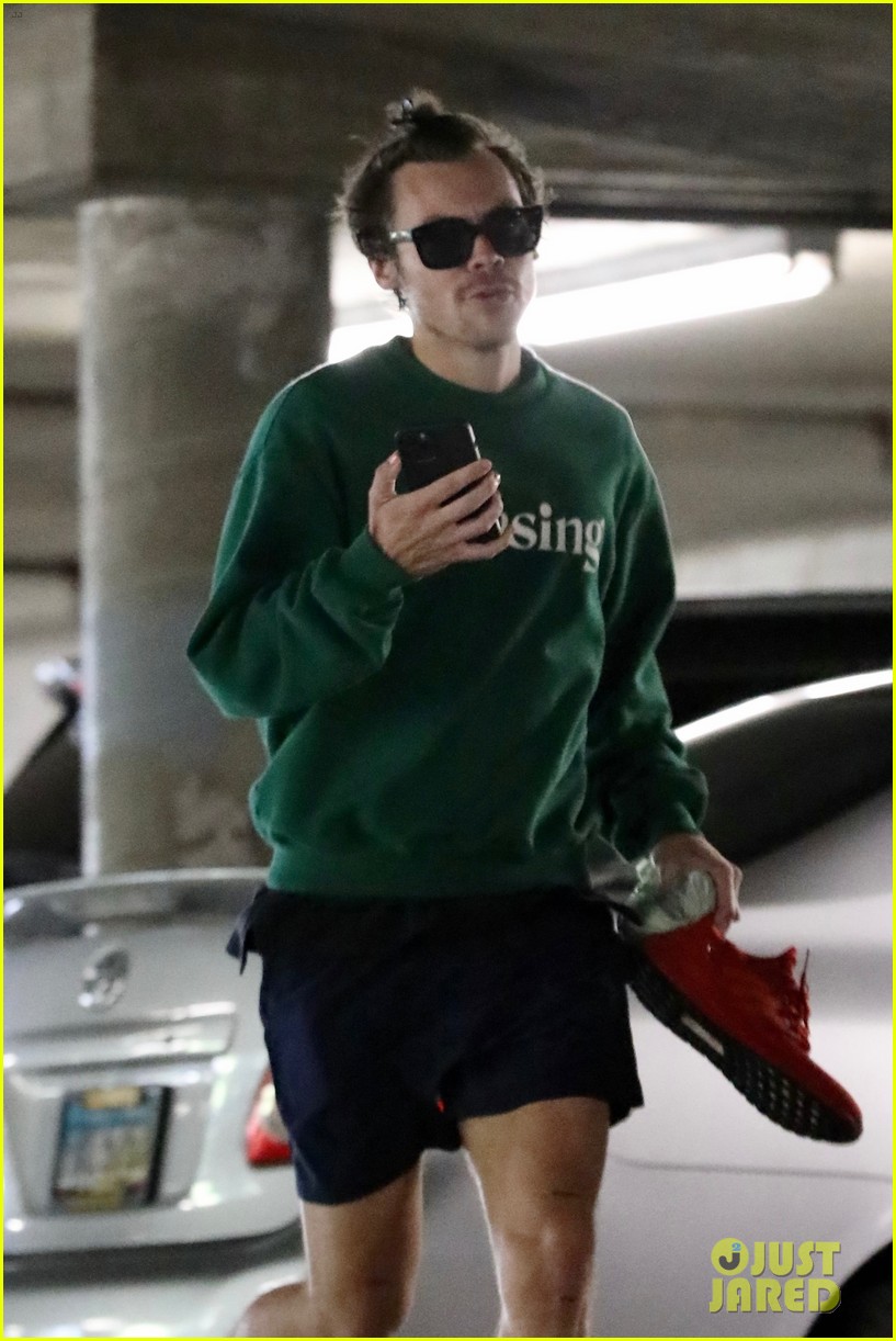 Harry Styles & Olivia Wilde Sweat It Out at the Gym In Studio City ...