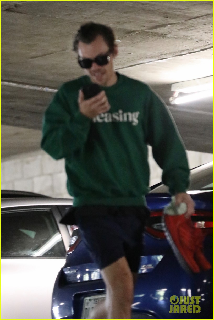 Harry Styles & Olivia Wilde Sweat It Out at the Gym In Studio City ...