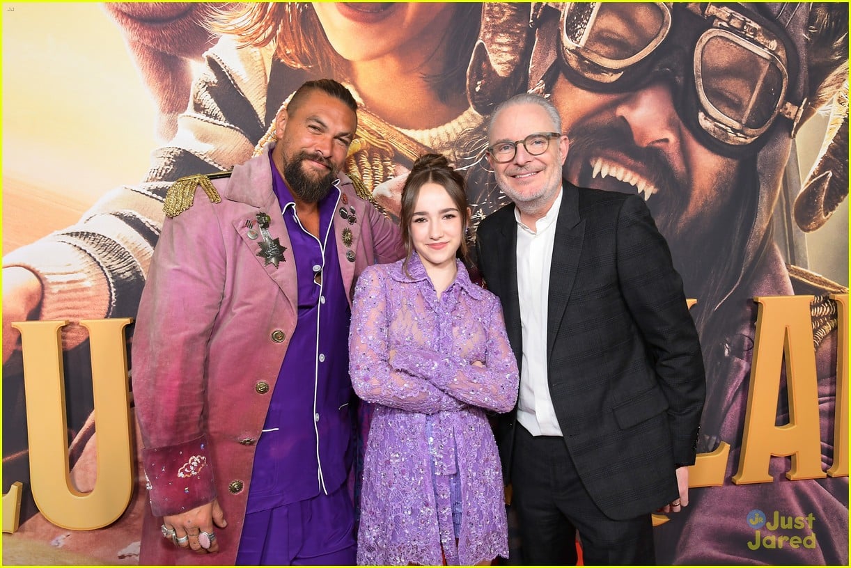 Marlow Barkley Dances With Jason Momoa at 'Slumberland' Premiere ...