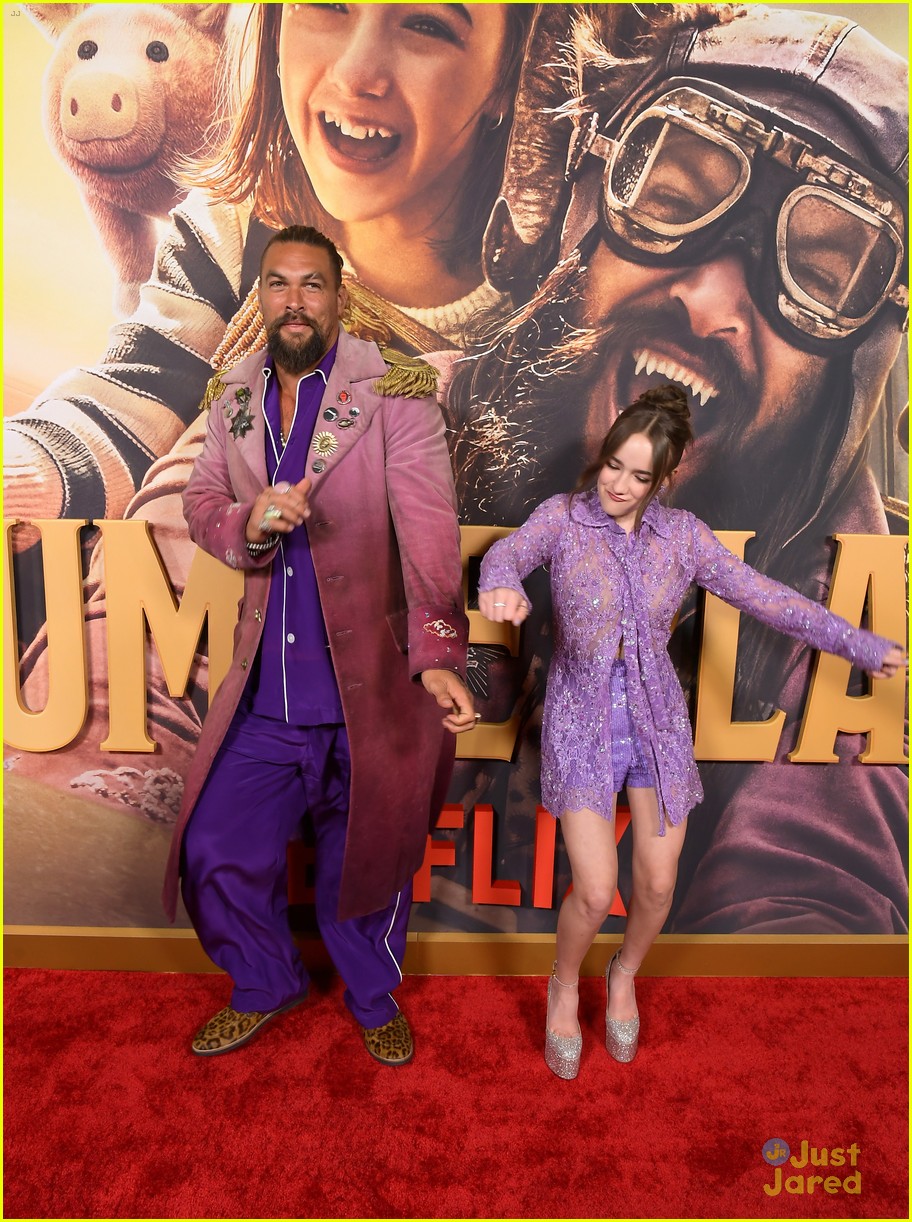 Marlow Barkley Dances With Jason Momoa at 'Slumberland' Premiere ...