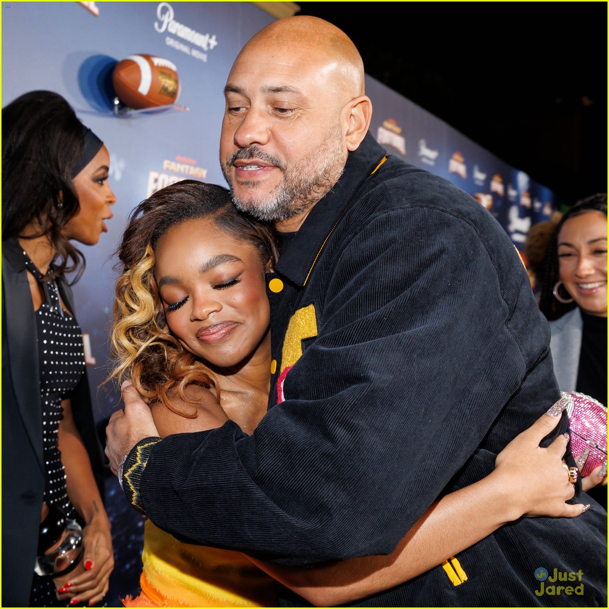 Marsai Martin & Kelly Rowland Share Sweet Moment at 'Fantasy Football ...