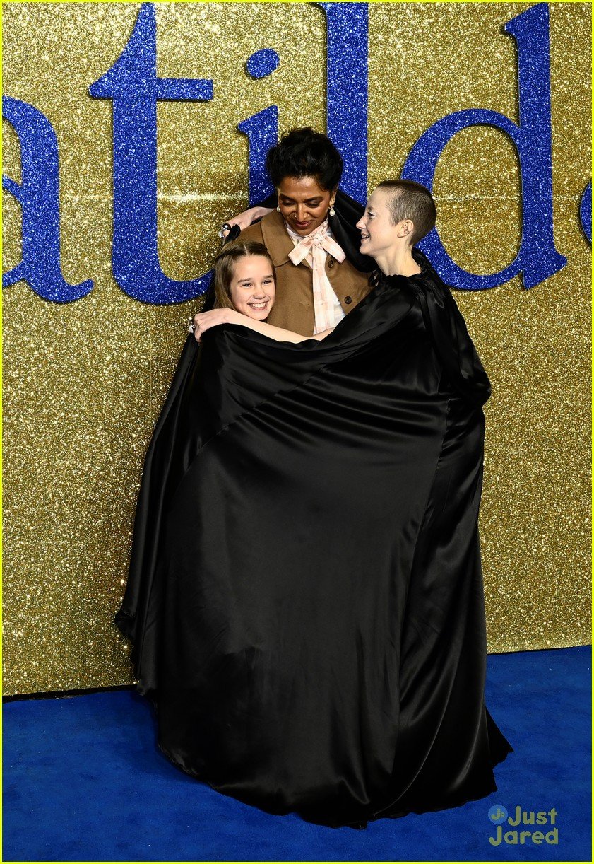 Alisha Weir Shares Sweet Hug With Emma Thompson at 'Matilda' Premiere ...