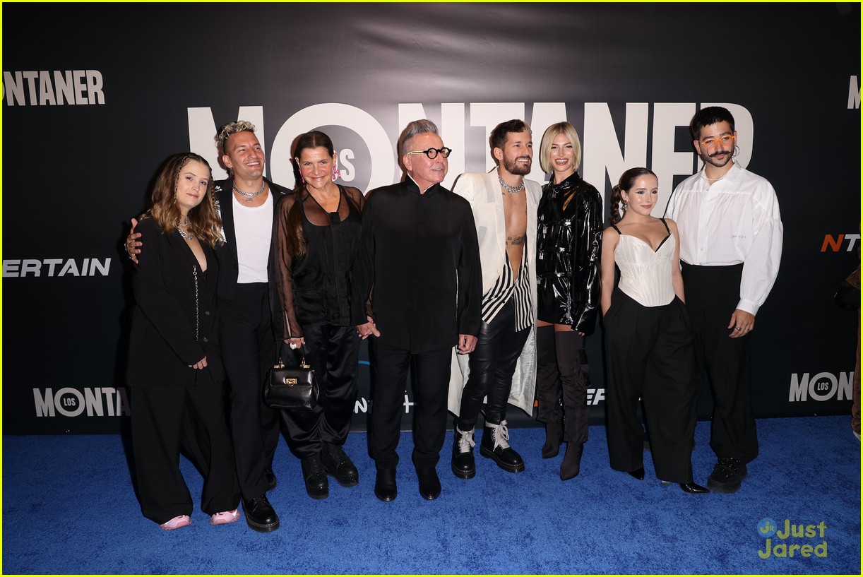 Lele Pons & Guaynaa Join Camilo & His Family at 'Los Montaner' Premiere ...