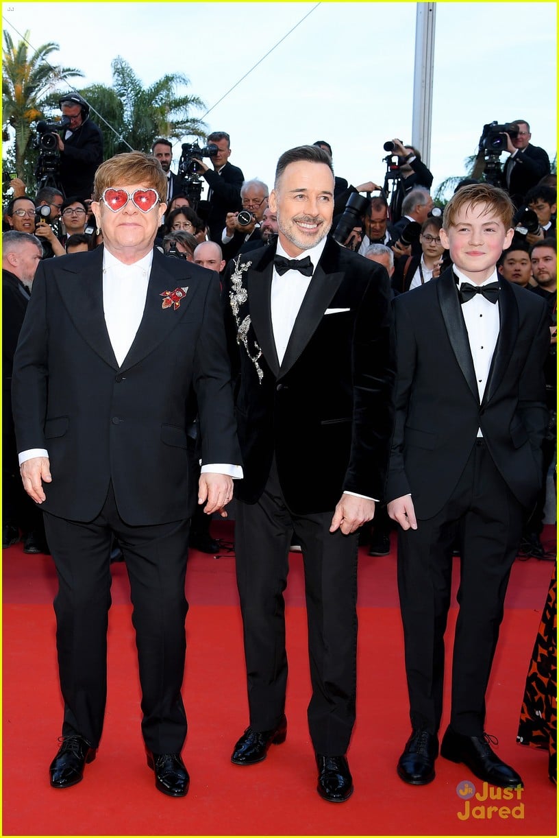 Kit Connor Reunites with Elton John & Husband David Furnish In New ...