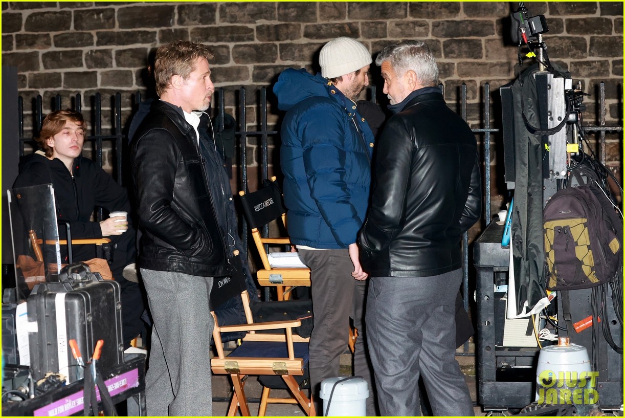 Austin Abrams Wears His Underwear While Filming His New Movie 'Wolves' With Brad Pitt & George ...