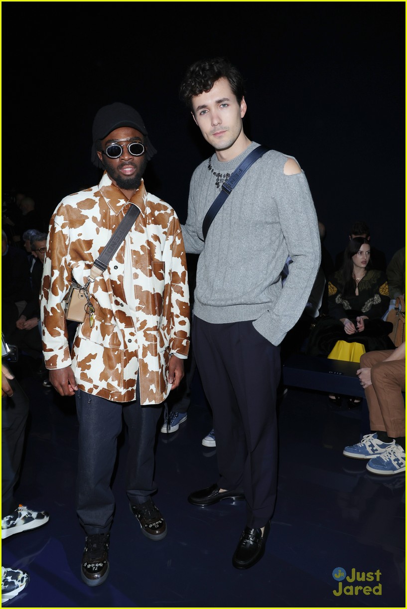 Nicholas Galitzine, Hunter Doohan & Jonah Hauer-King Sit Front Row at ...