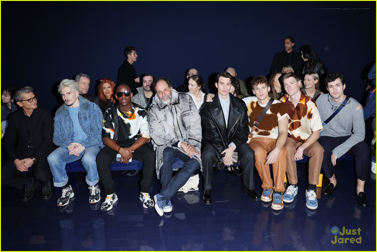 Nicholas Galitzine, Hunter Doohan & Jonah Hauer-King Sit Front Row at ...