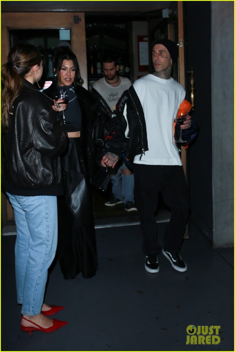 Addison Rae Goes On a Double Date with BFF Kourtney Kardashian & Their ...