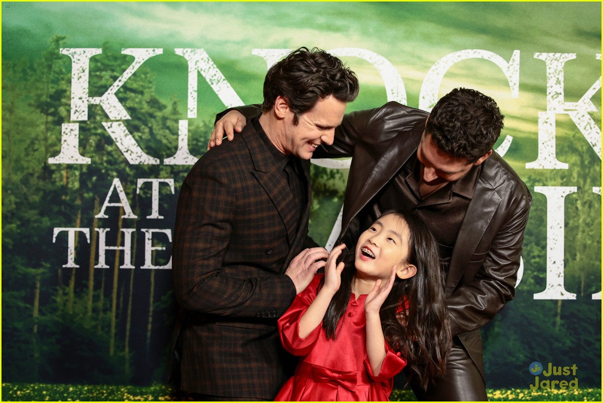 Kristen Cui Joins Movie Dads Jonathan Groff & Ben Aldridge at 'Knock at ...