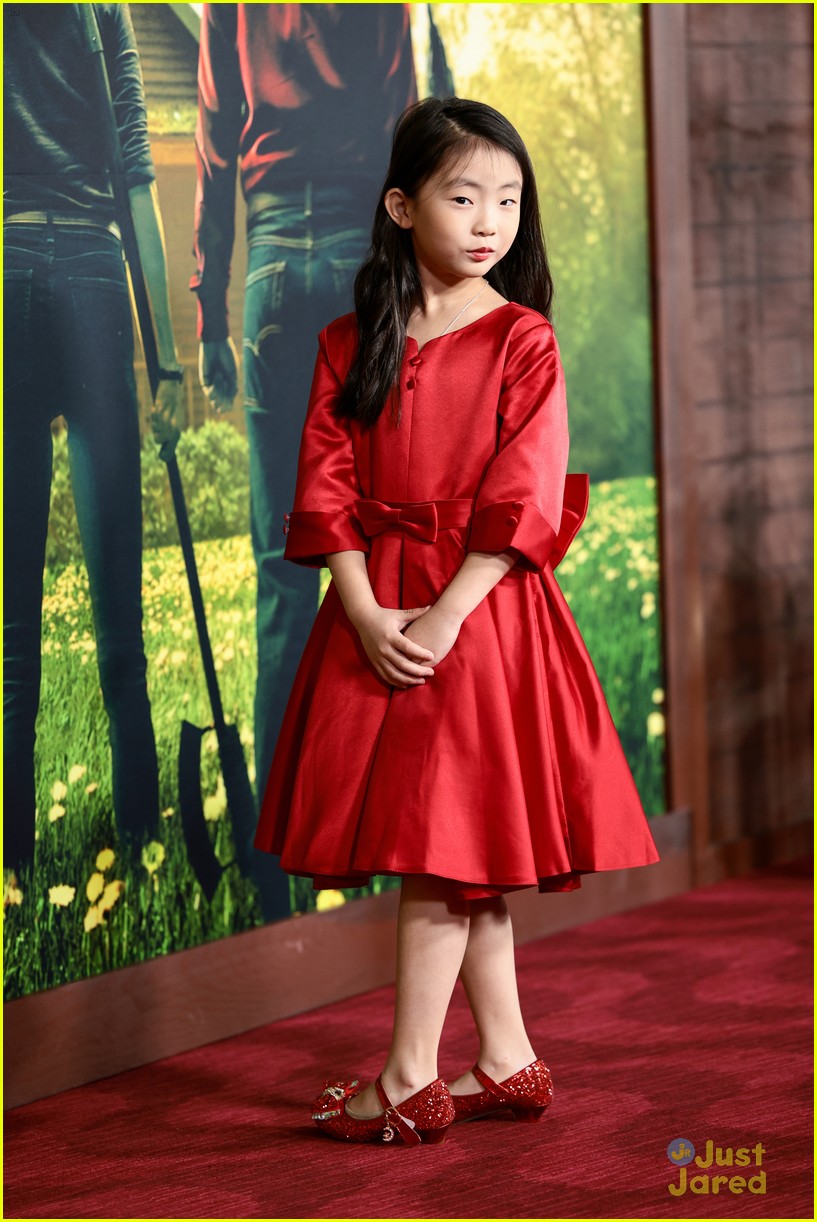 Kristen Cui Joins Movie Dads Jonathan Groff & Ben Aldridge at 'Knock at ...