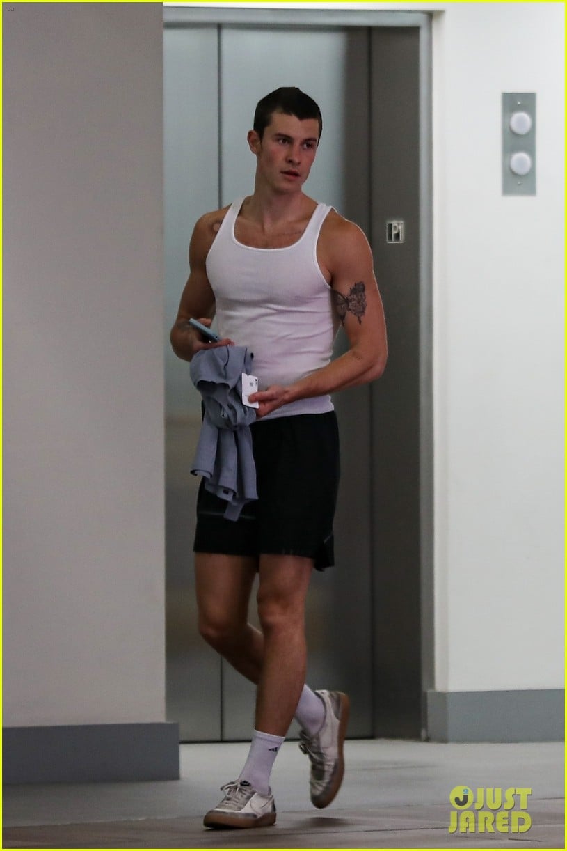 Shawn Mendes Jumpstarts the Week with a Workout | Photo 1367515 - Photo ...