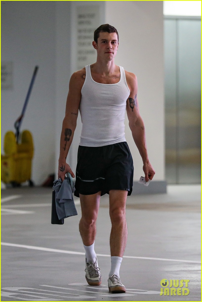 Shawn Mendes Jumpstarts the Week with a Workout | Photo 1367526 - Photo ...