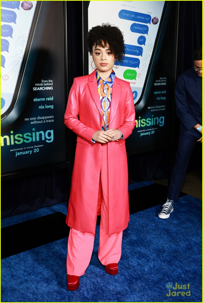 Storm Reid Makes Red Carpet Debut with Beau Shedeur Sanders at 'Missing ...