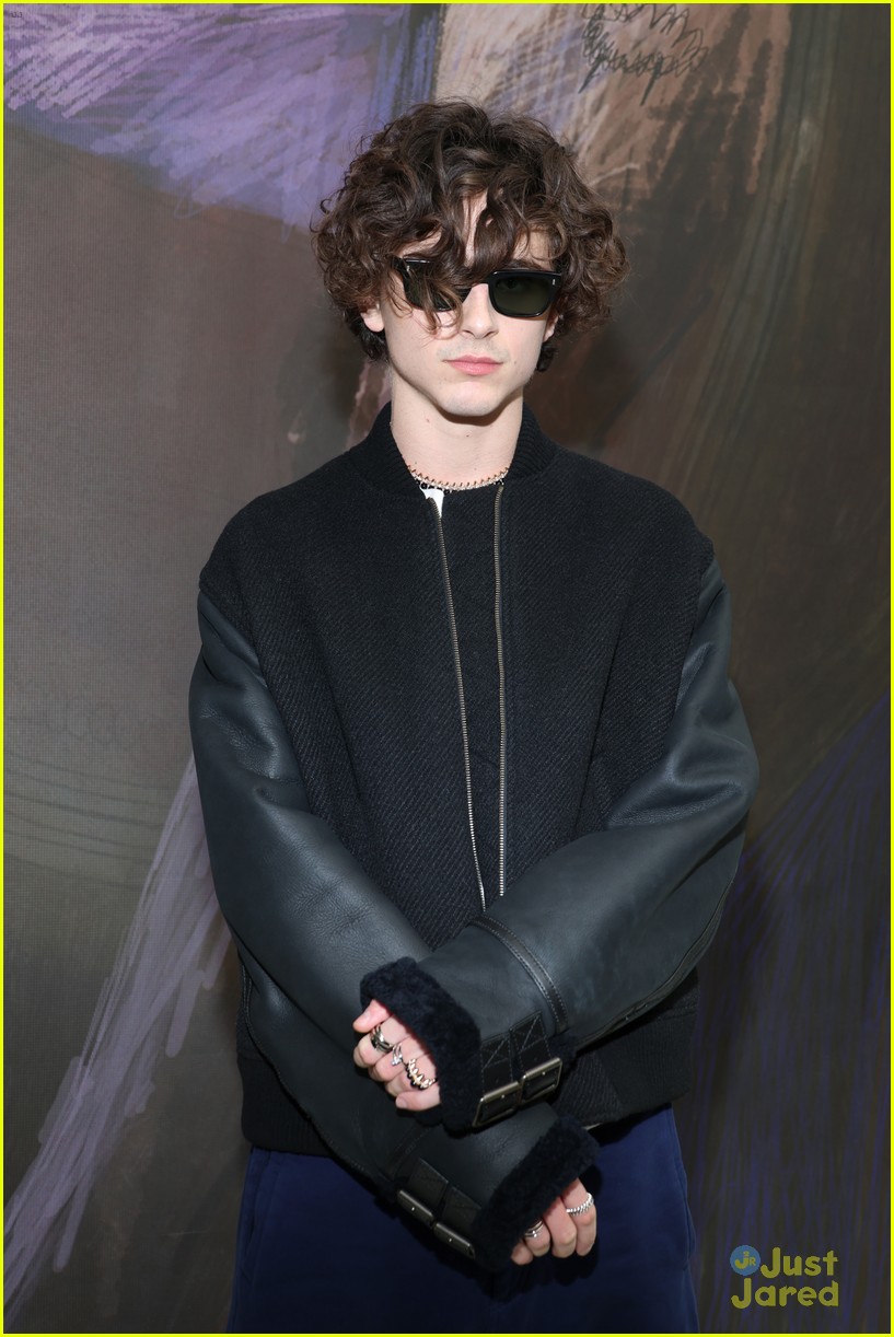 Timothee Chalamet, Kit Connor & Omar Rudberg Step Out for Loewe Fashion ...