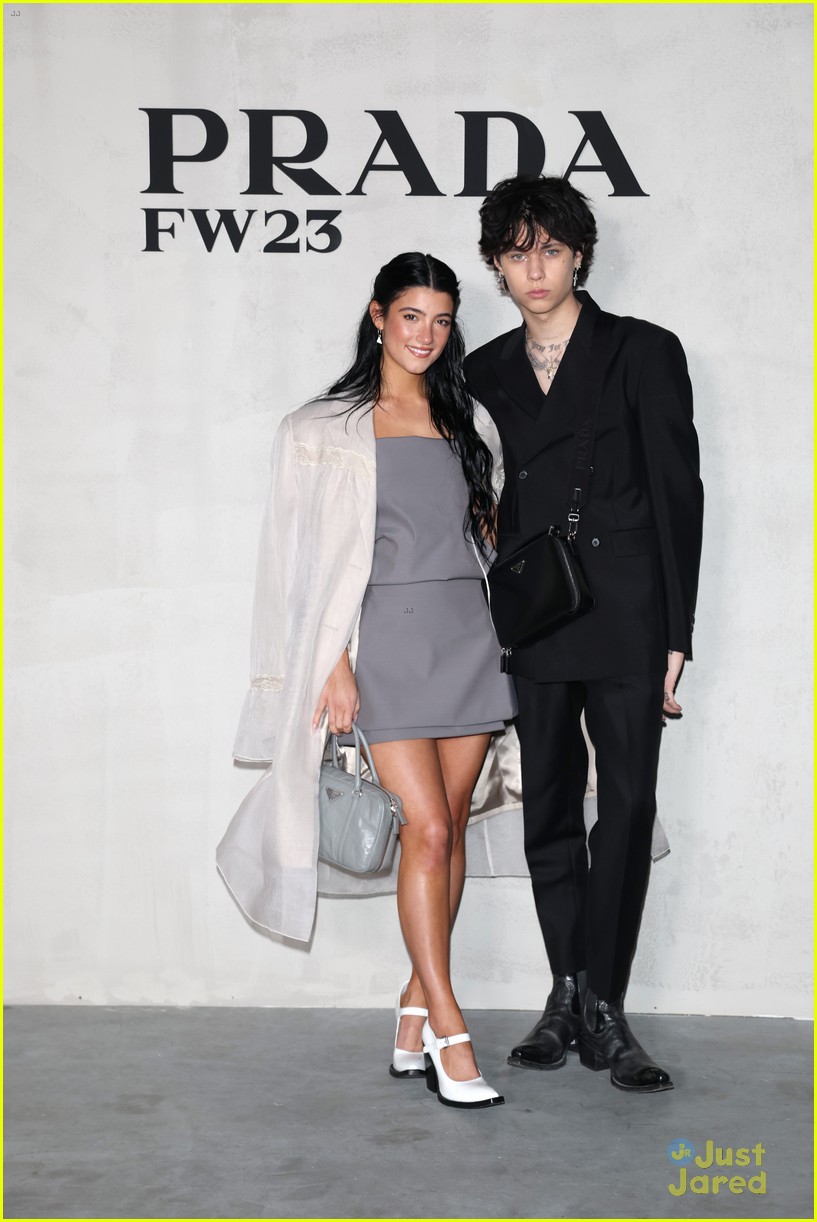 Charli D'Amelio & Landon Barker Couple Up for Prada Fashion Show with Hunter Schafer & More ...