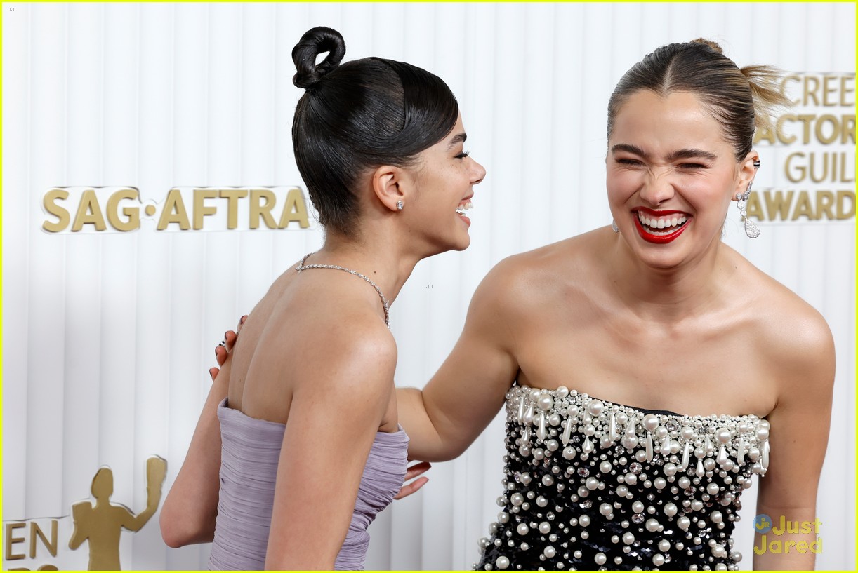 Full Sized Photo Of Ambassadors Haley Lu Richardson Antonia Gentry Hold