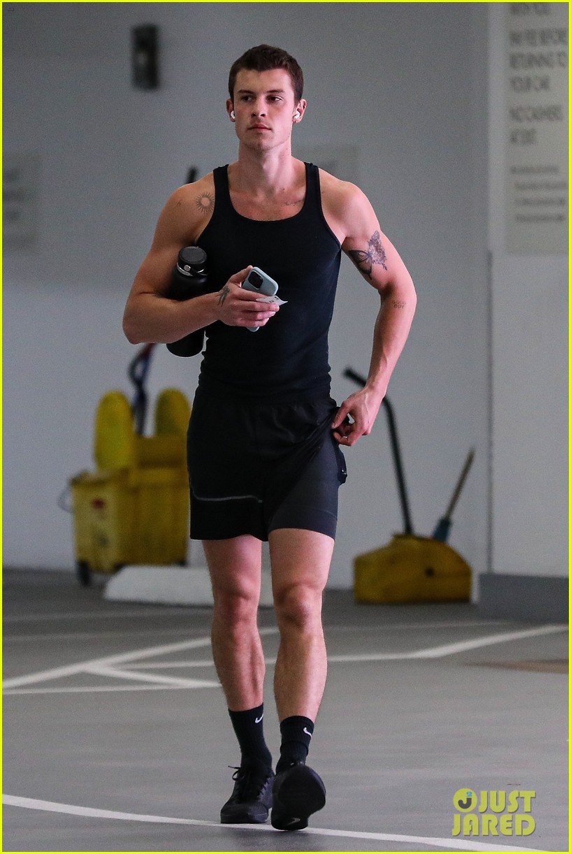 Shawn Mendes Shows Off Chiseled Physique After Gym Session | Photo ...