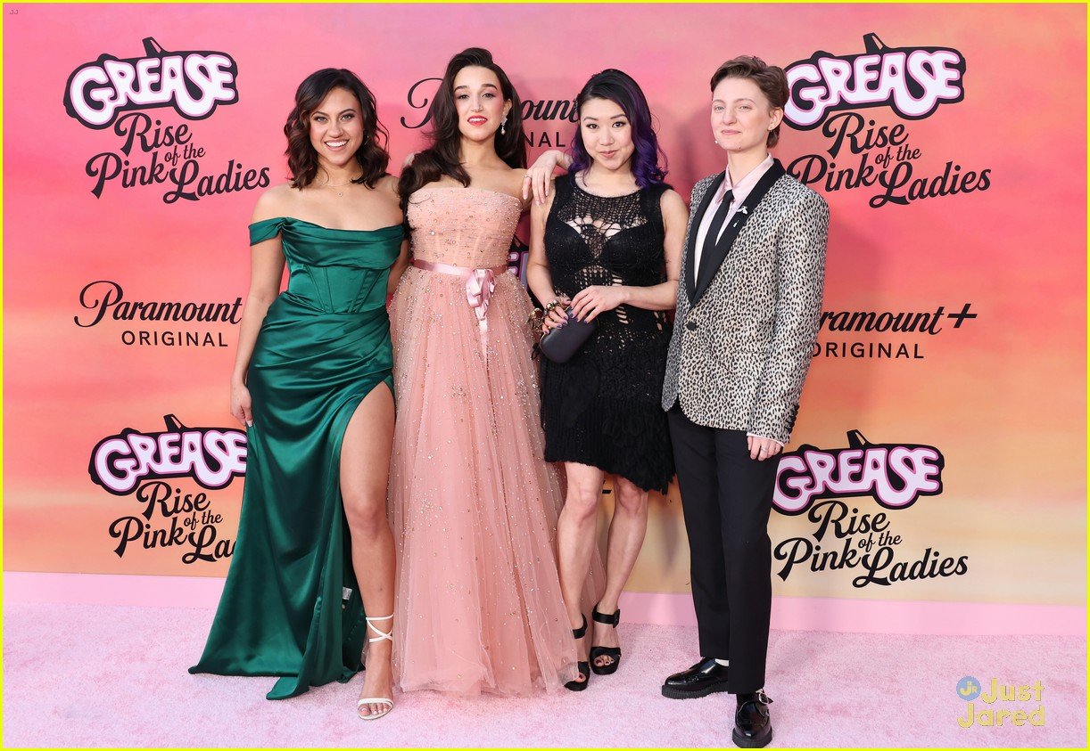 Full Sized Photo of pink ladies and og grease stars attend grease rise ... Full Sized Photo of pink ladies and og grease stars attend grease rise ...