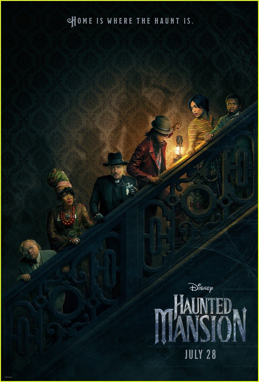Disney Debuts Star-Studded Trailer for Upcoming 'Haunted Mansion' Movie ...
