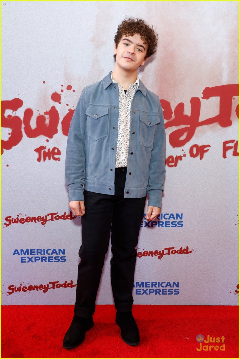 Jordan Fisher & Gaten Matarazzo Celebrate Broadway Opening of Their New ...