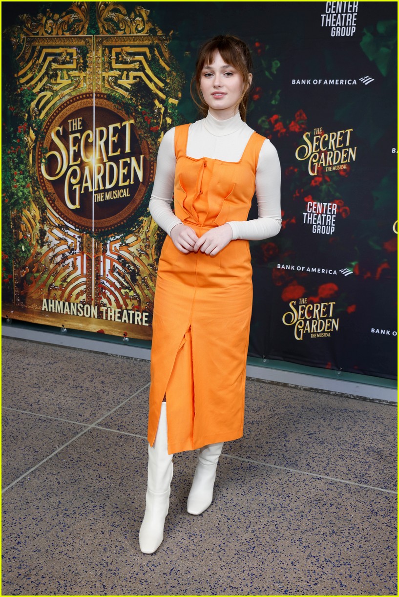 Full Sized Photo Of Hsmtmts Stars Support Julia Lester At The Secret Garden Opening Night 17
