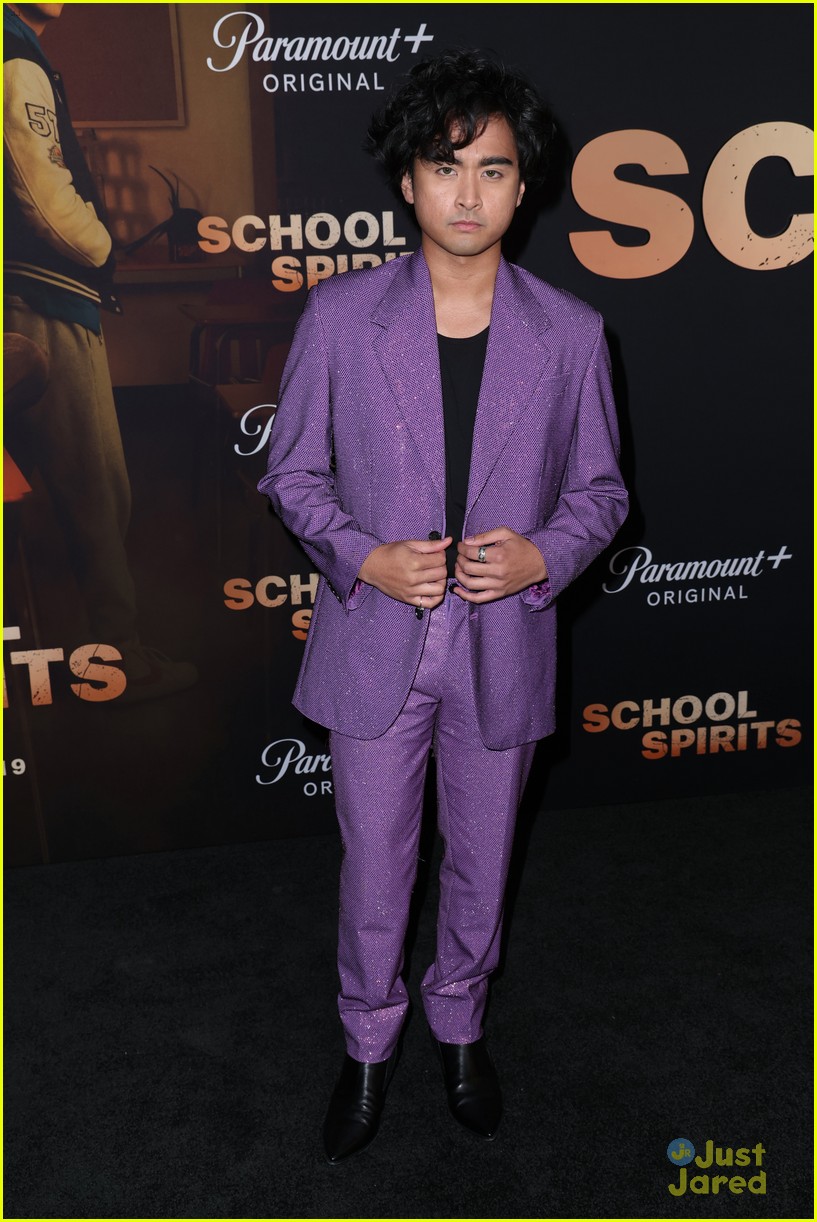 Milo Manheim Phones in to 'School Spirits' Premiere with Peyton List ...