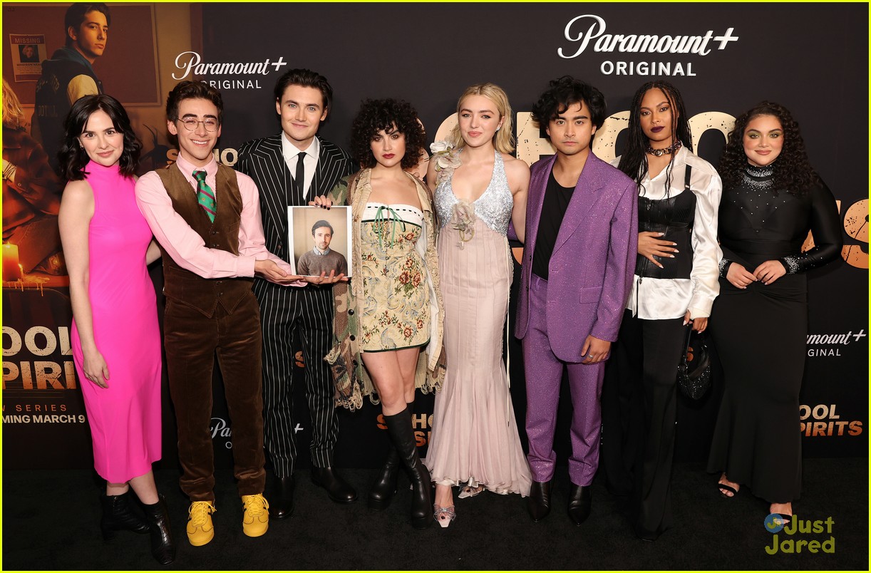 Milo Manheim Phones in to 'School Spirits' Premiere with Peyton List ...