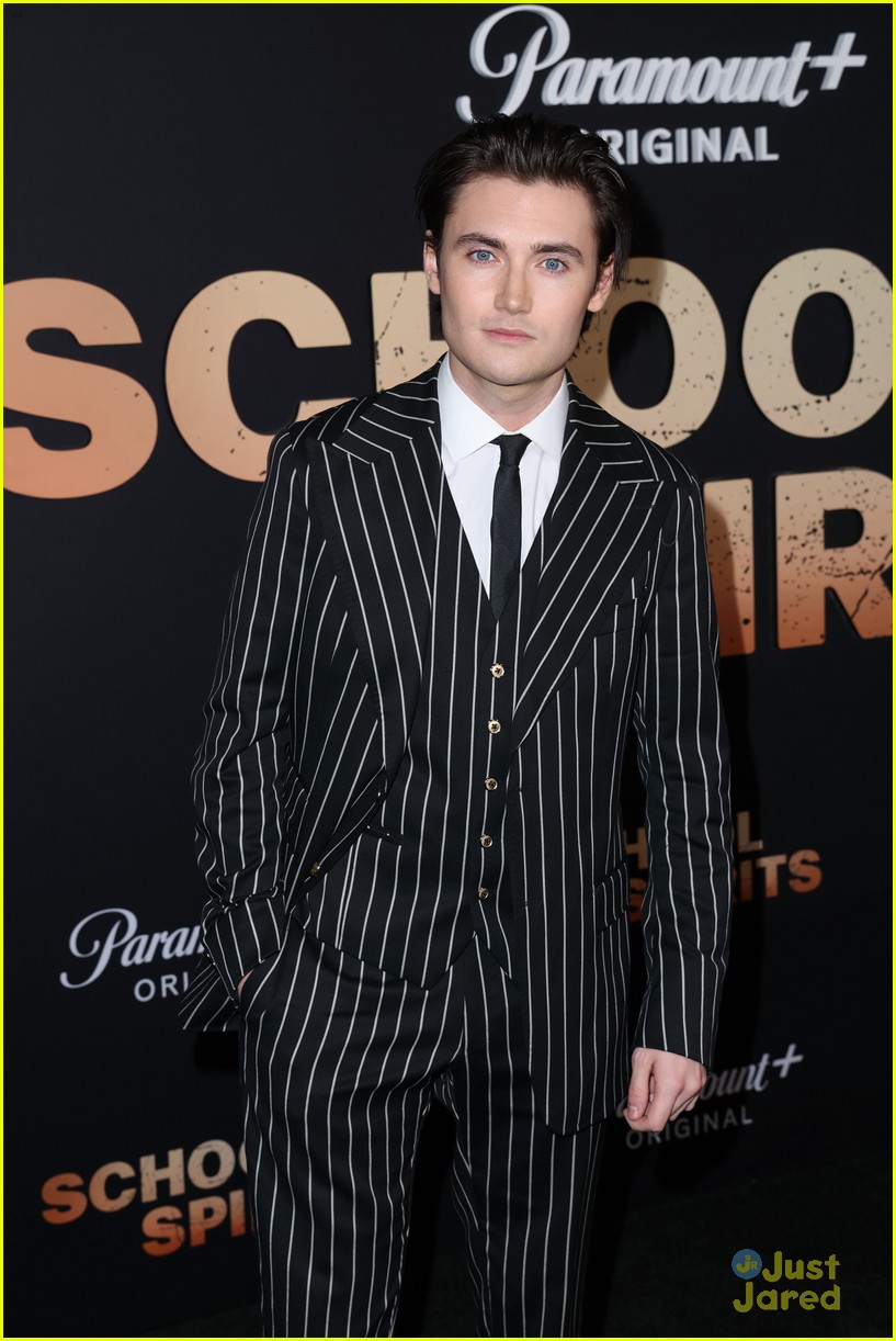 Milo Manheim Phones in to 'School Spirits' Premiere with Peyton List ...