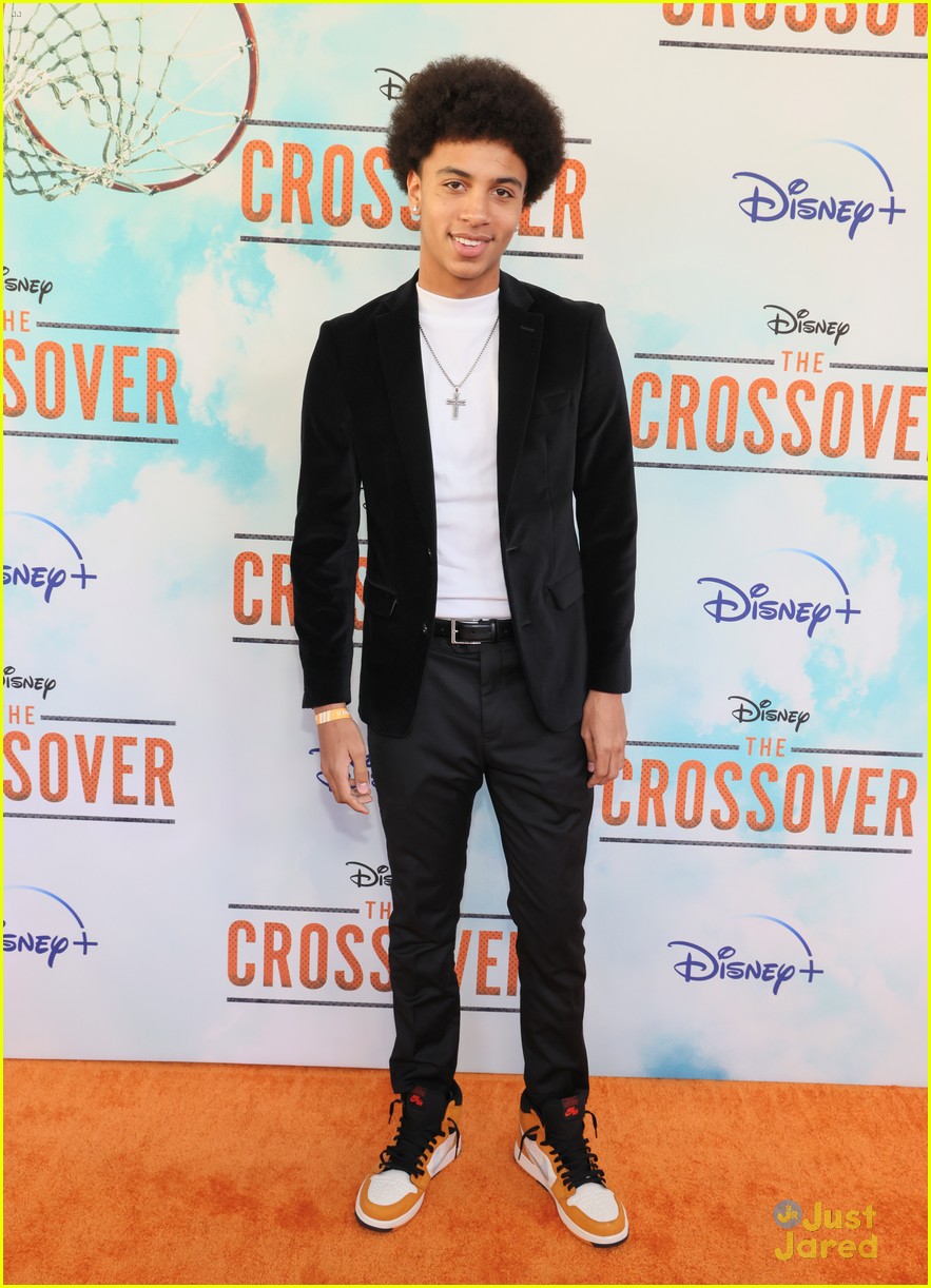 Jalyn Hall, Amir O'Neil & More Hit Orange Carpet at 'The Crossover ...