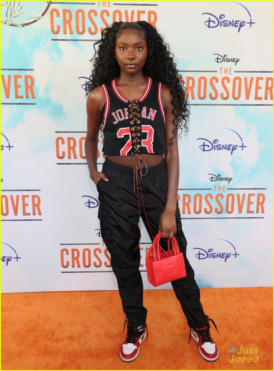 Jalyn Hall, Amir O'Neil & More Hit Orange Carpet at 'The Crossover ...