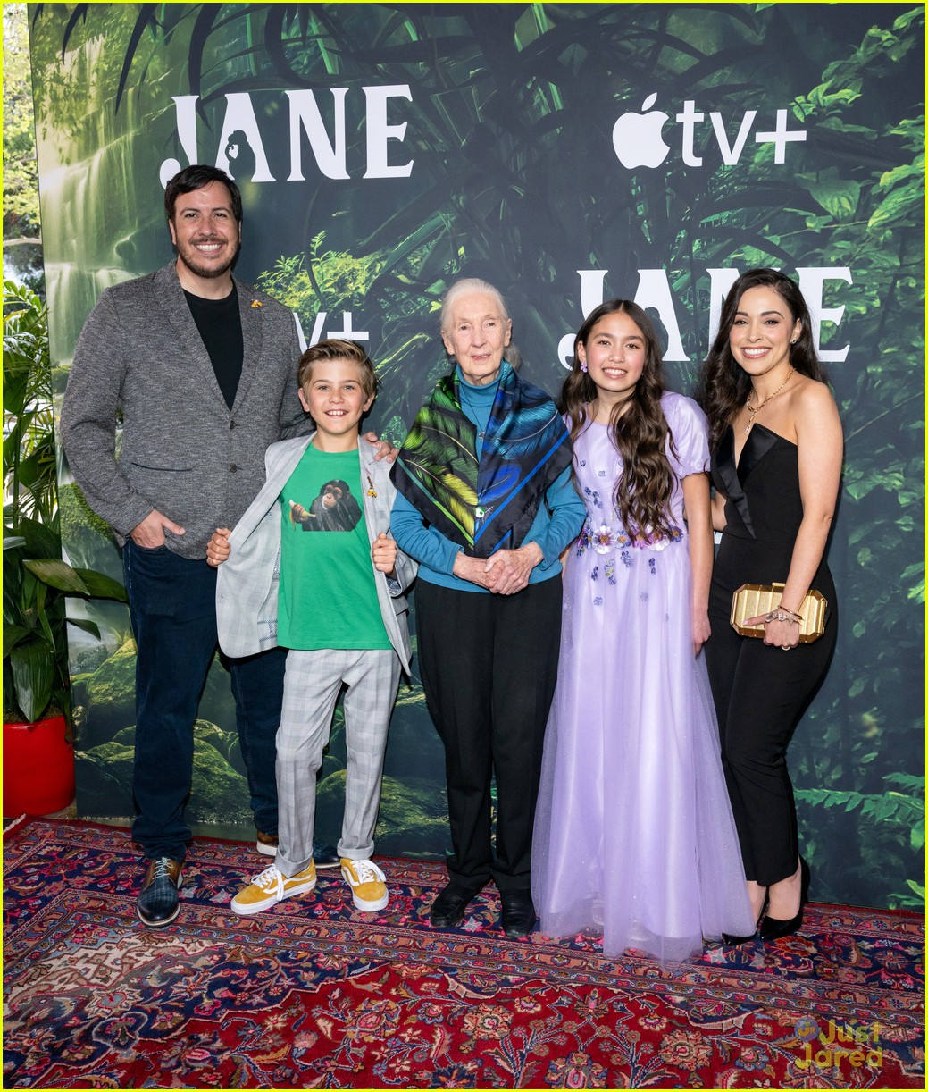 Dr Jane Goodall Joins Ava Louise Murchison & Mason Blomberg at 'Jane ...