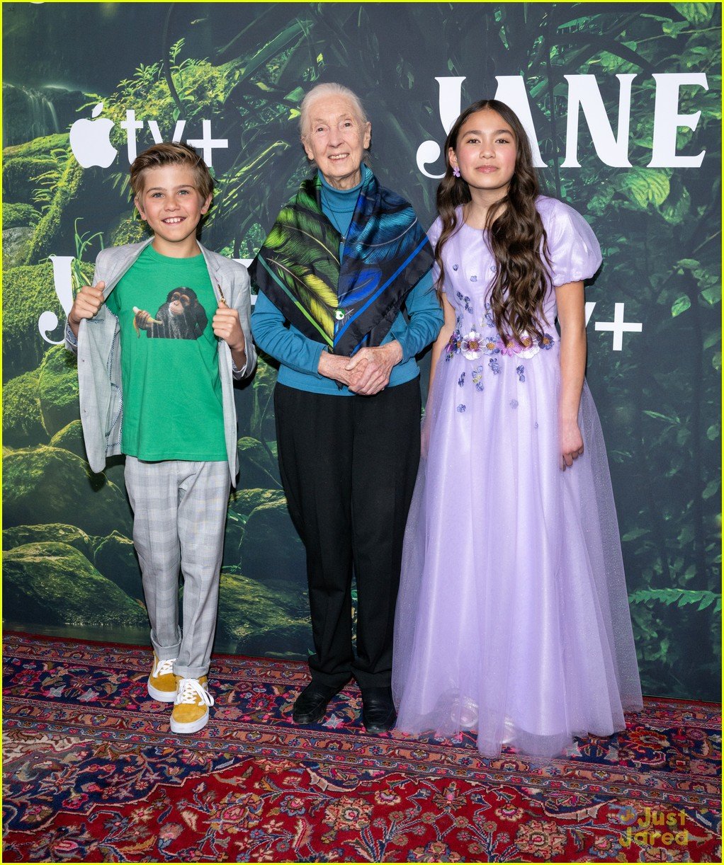 Dr Jane Goodall Joins Ava Louise Murchison & Mason Blomberg at 'Jane ...