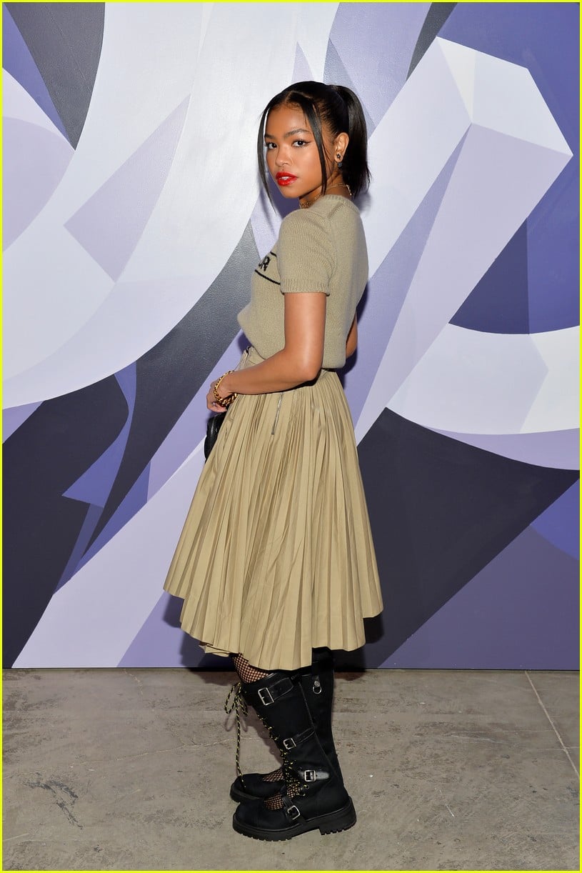 Full Sized Photo of celebrities celebrate gris dior at grey zone ...