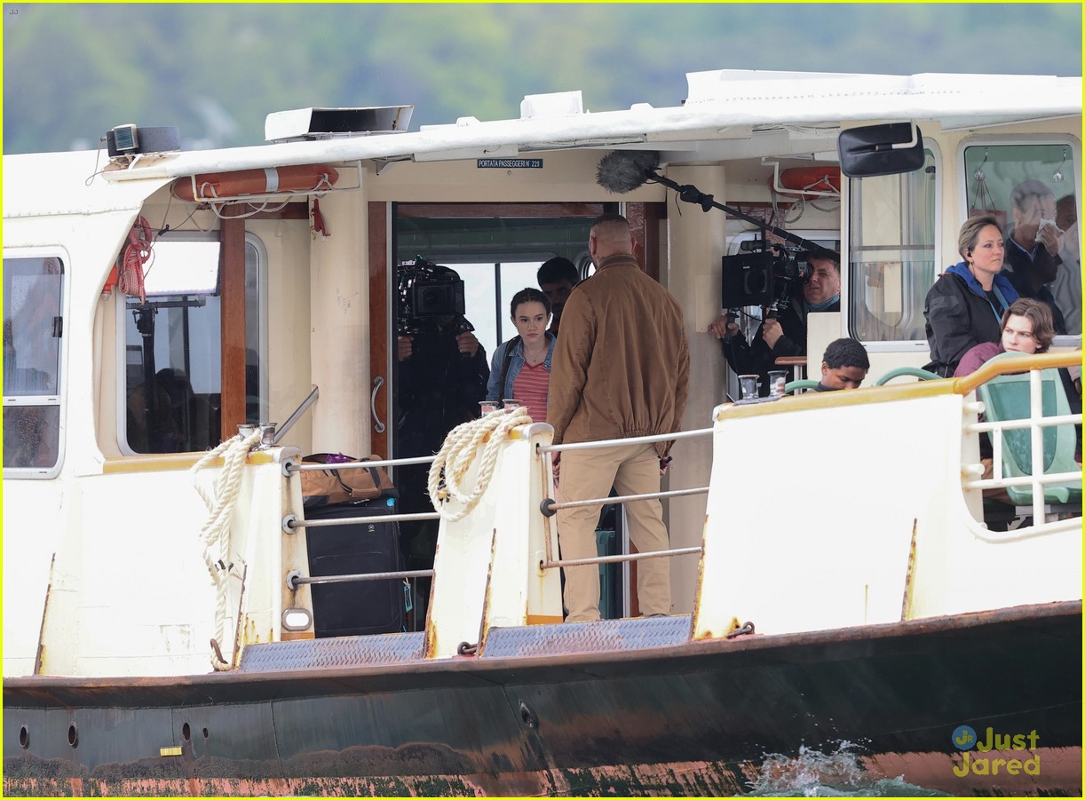 Chloe Coleman & Dave Bautista Film Final Scenes for 'My Spy 2' in ...