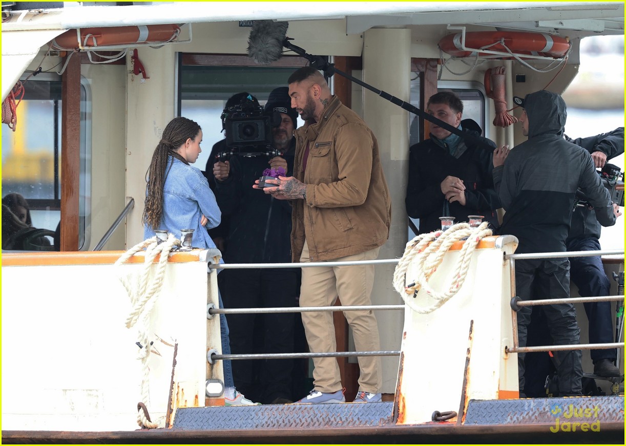 Chloe Coleman & Dave Bautista Film Final Scenes for 'My Spy 2' in Venice | Photo 1375975 - Photo ...
