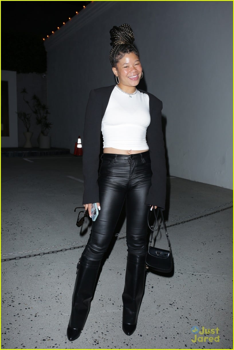 Cierra Ramirez & Maia Mitchell Check Out the Grand Opening of Drake's ...