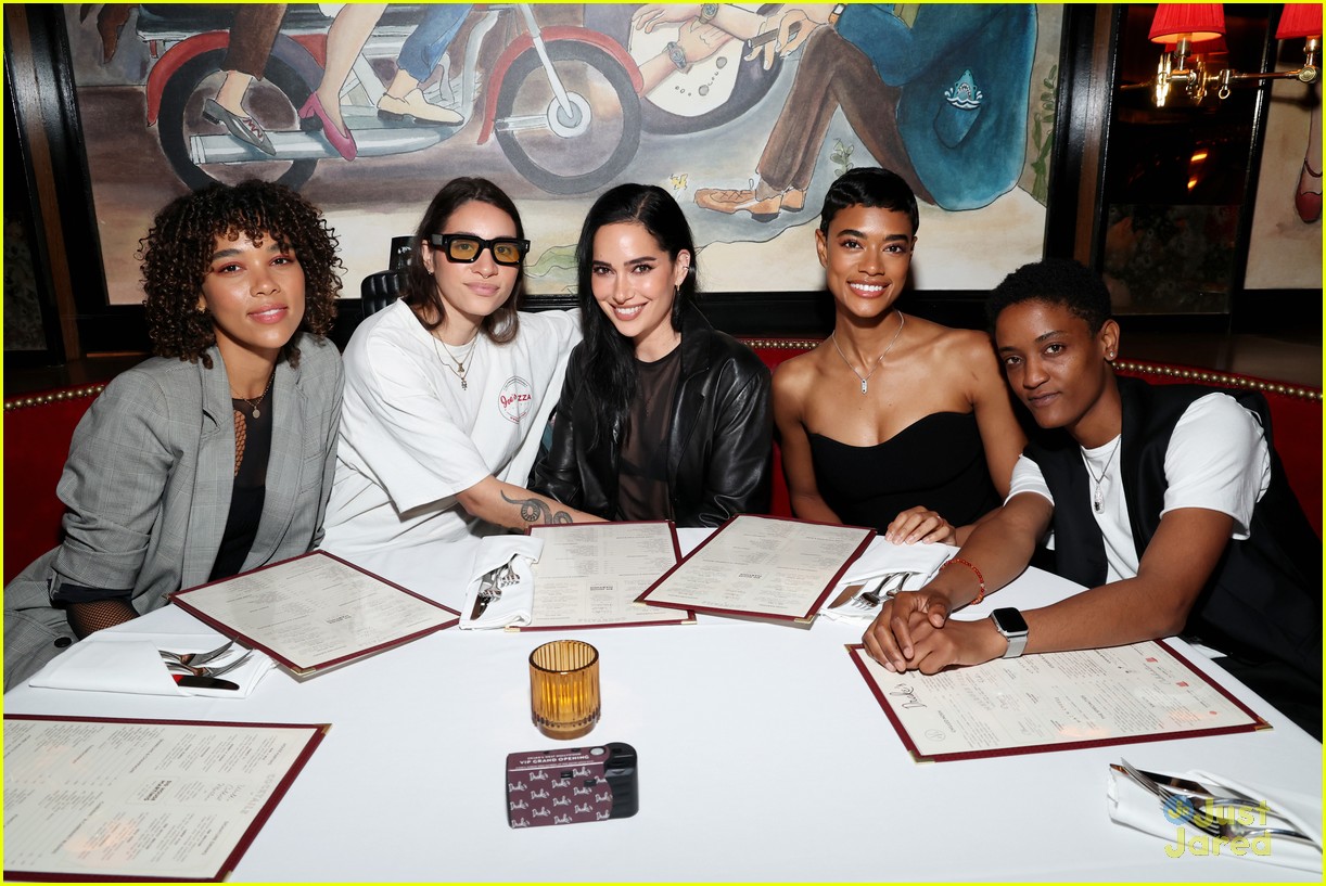 Cierra Ramirez & Maia Mitchell Check Out the Grand Opening of Drake's ...