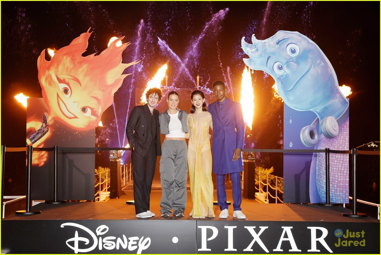 Leah Lewis & Mamoudou Athie Bring New Pixar Film 'Elemental' to Cannes ...