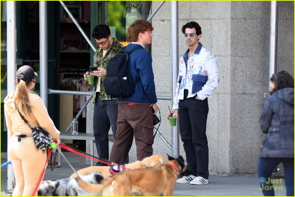 Jonas Brothers Run Into Fan While Out In NYC Between Meetings | Photo ...
