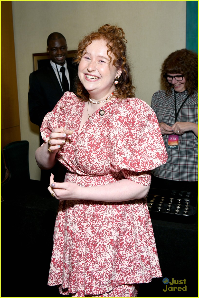 Julia Lester Celebrates Tony Nomination at Meet the Nominees Event ...