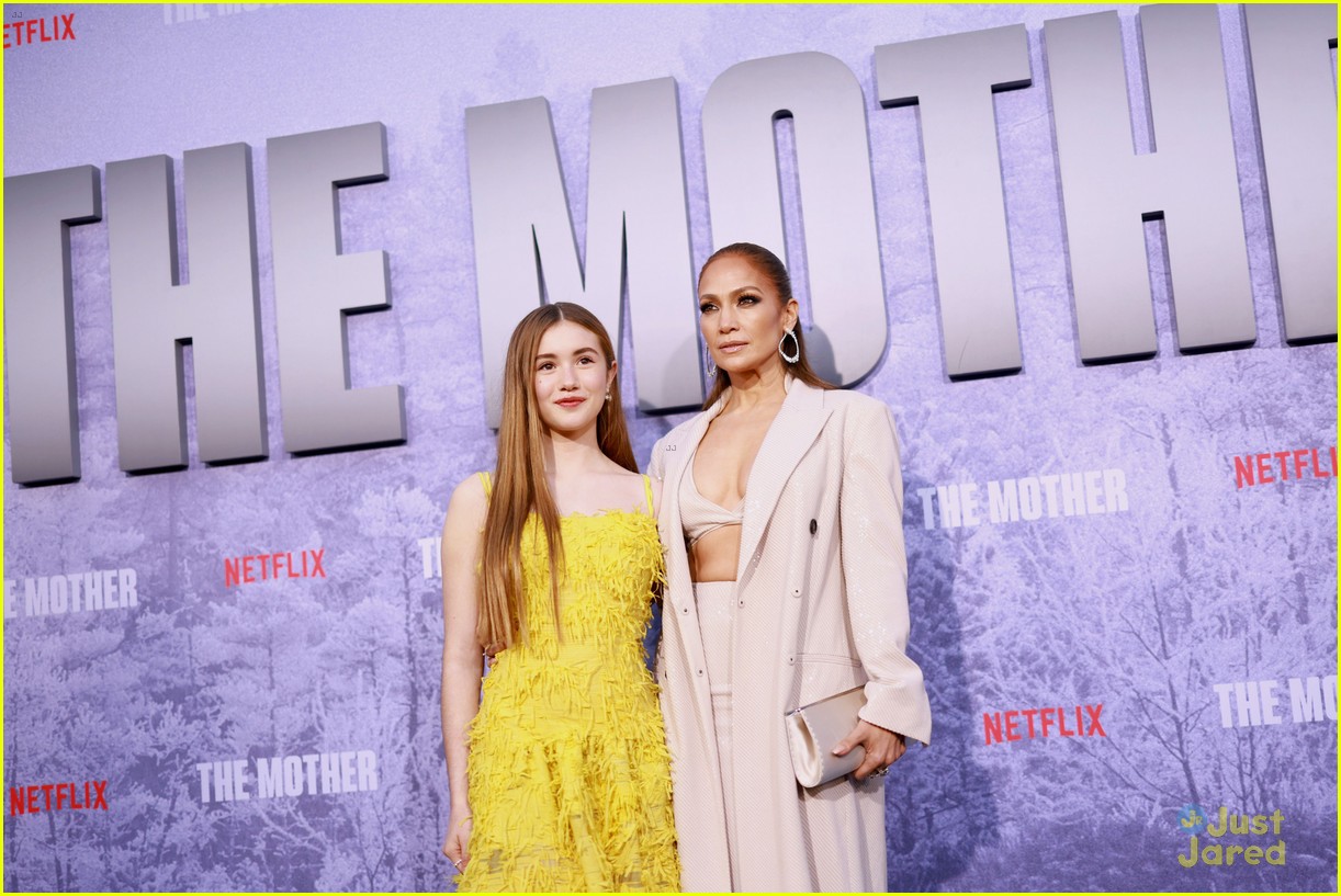 Lucy Paez Joins On Screen Mom Jennifer Lopez at 'The Mother' Premiere ...